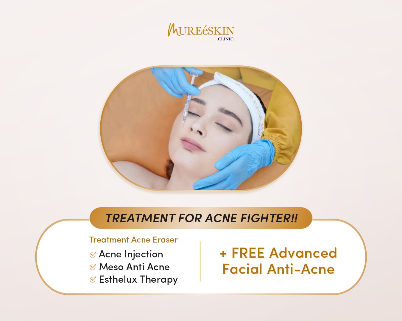 Treatment untuk Wajah Berjerawat - Mureeskin Clinic
